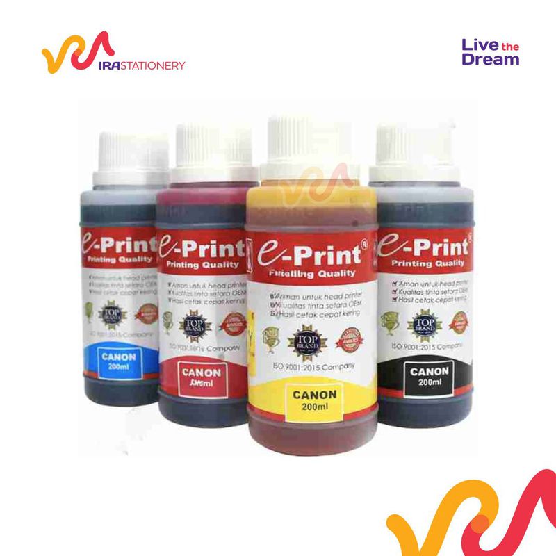 EPRINT TINTA CANON 200ML - Merah