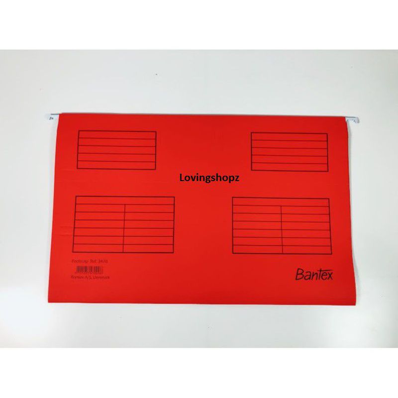 Map Gantung / Map Hanger Bantex - Merah