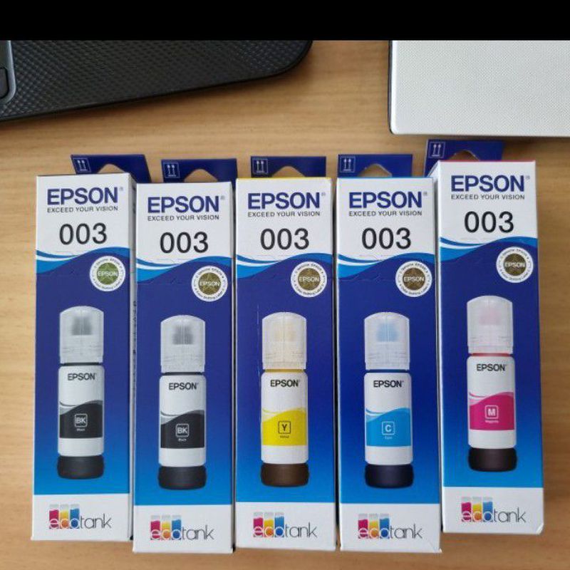 TINTA PRINTER EPSON 003 ORIGIANAL( YELLOW,CYAN,MAGENTA) - MAGENTA - CYAN