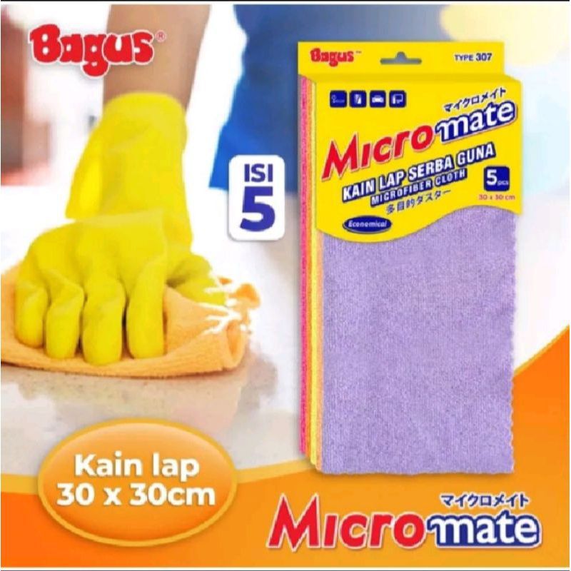 Lap Handuk / Kian Microfiber set isi 5