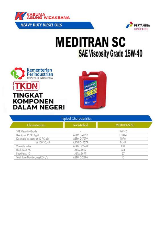 MEDITRAN SC SAE 15W-40