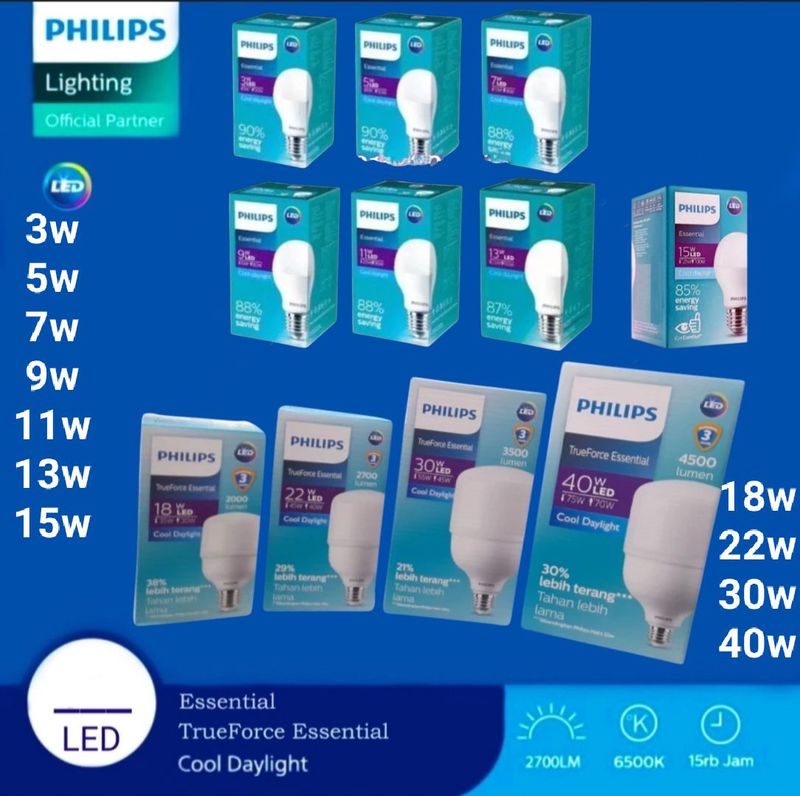 Philips Lampu LED ess - 3w