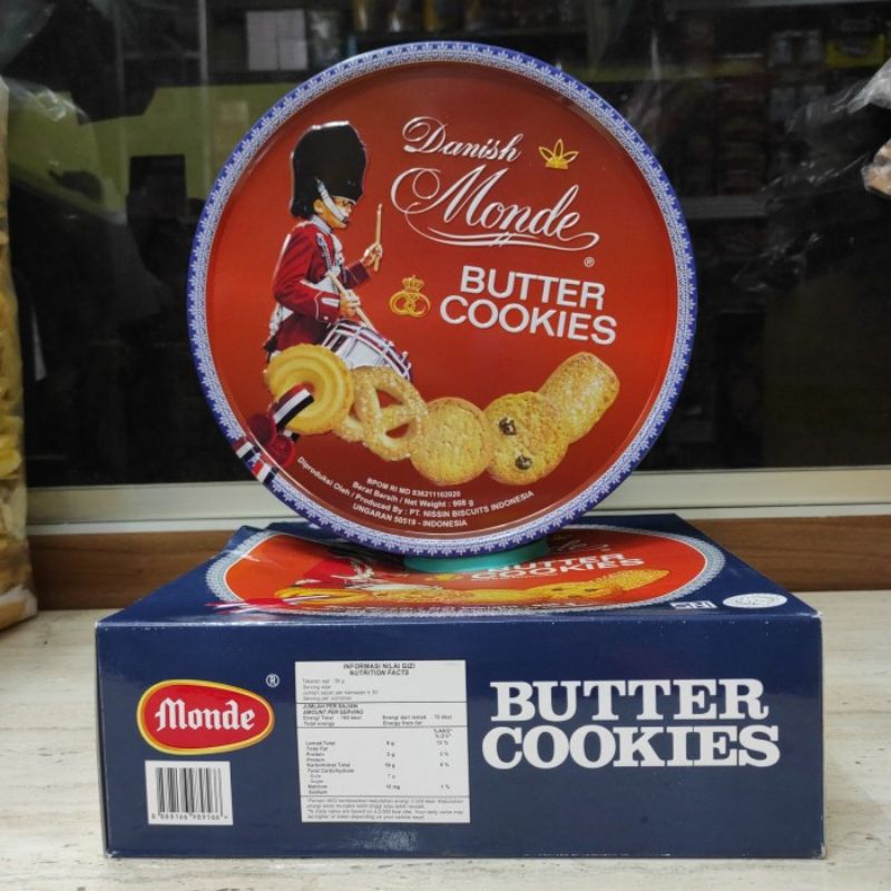 monde butter cookies 908 g