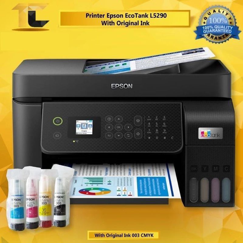 Epson L5290 WiFi All In One Ink Tank Printer with ADF
