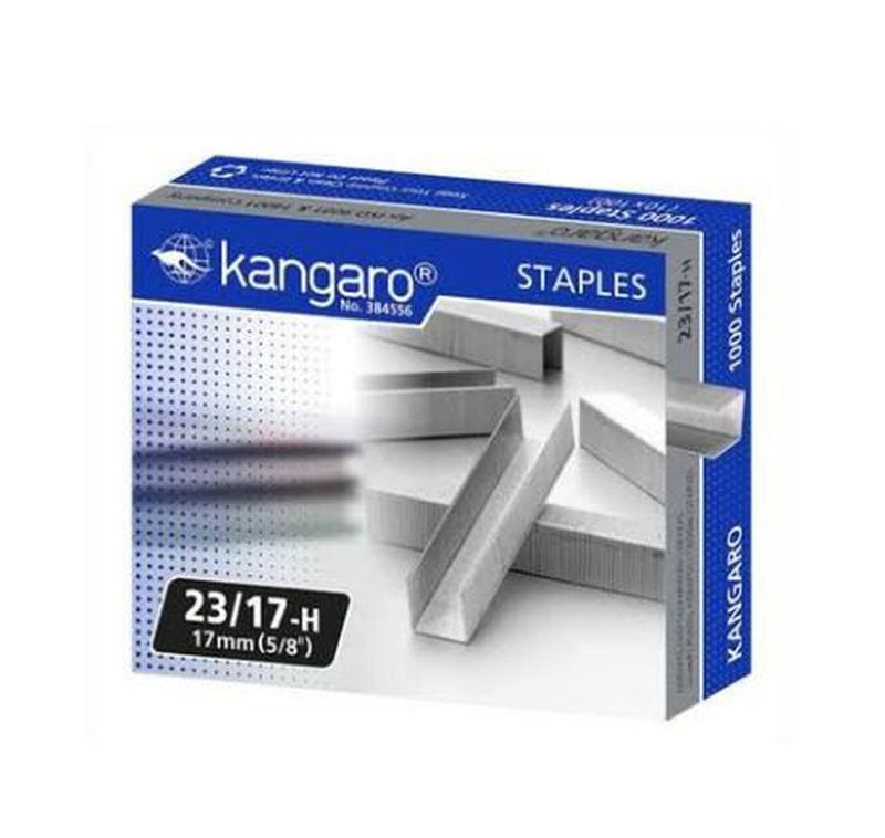 Isi Staples Stapler Ukuran 23/17-H 17mm Merk Kangaro