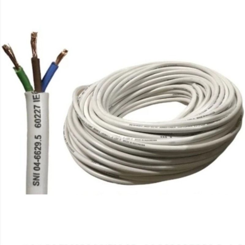 Kabel Serabut ukuran 2 x 1,5