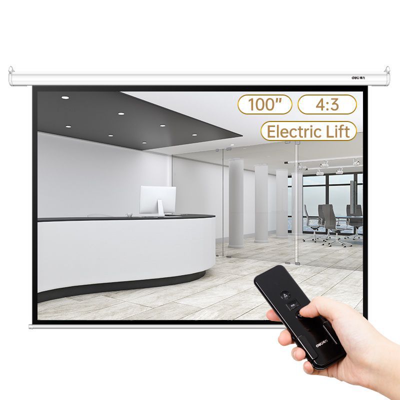Layar LCD Proyektor 100 in