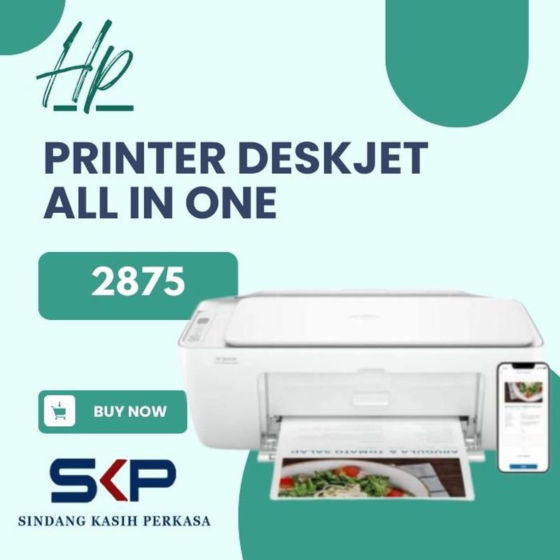 Printer HP 2875 Ink Advantage Deskjet All In One Wireless