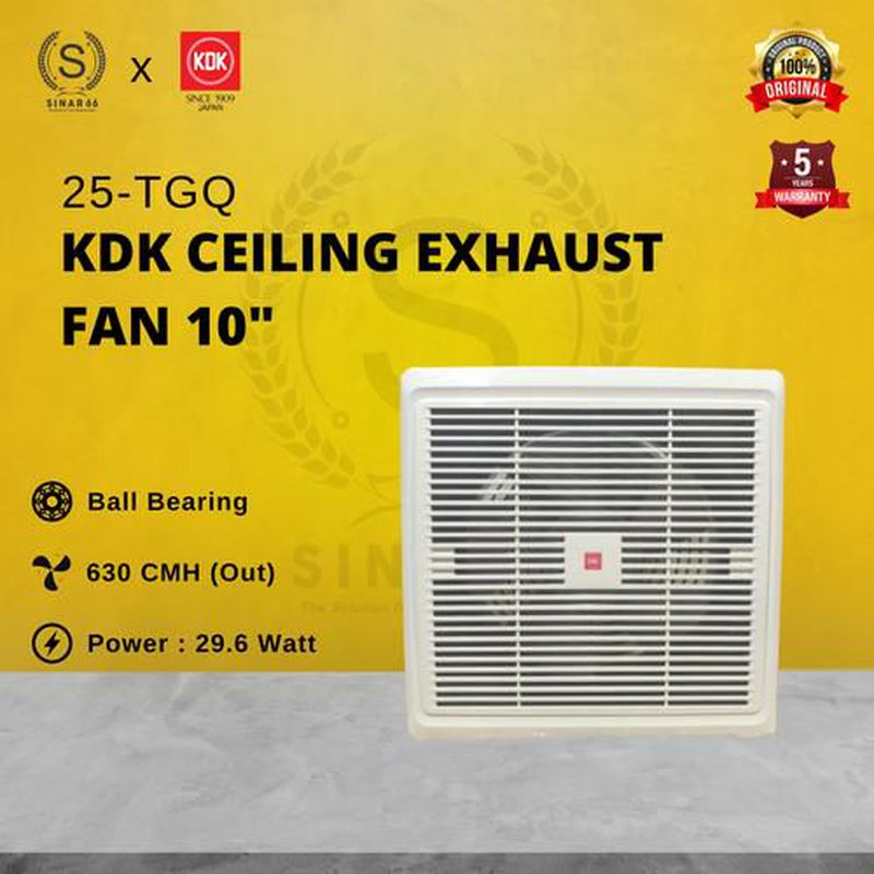 Ceiling exhaust fan KDK 10 Inch