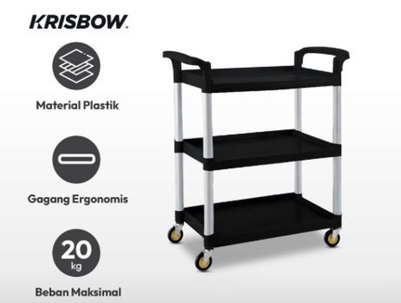 TROLEY KRISBOW 3 RAK