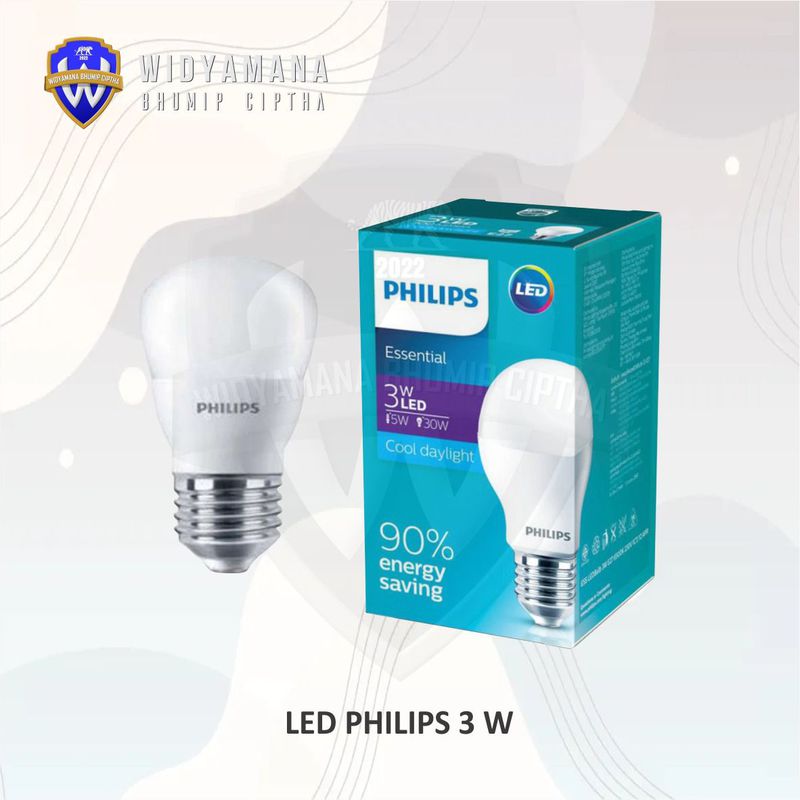 LAMPU LED PHILIPS 3W