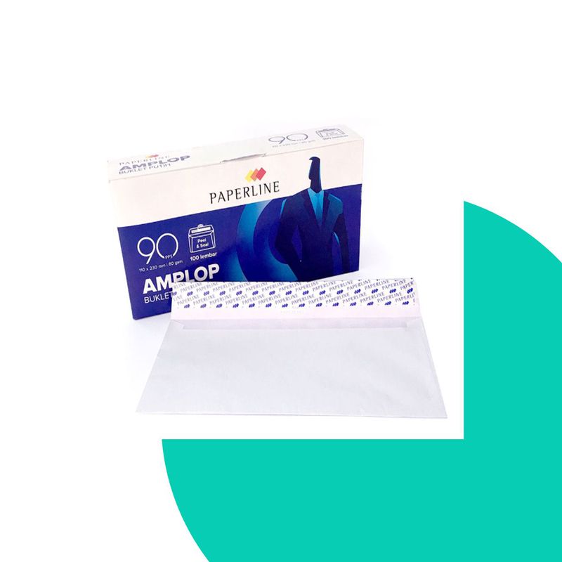 Paperline Amplop PPL EV 90 APS Pos Udara (Air Mail) 110x230mm 1box(100pcs)