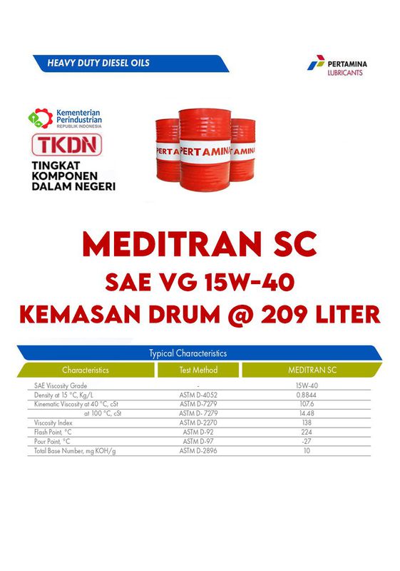 MEDITRAN SC SAE 15W-40