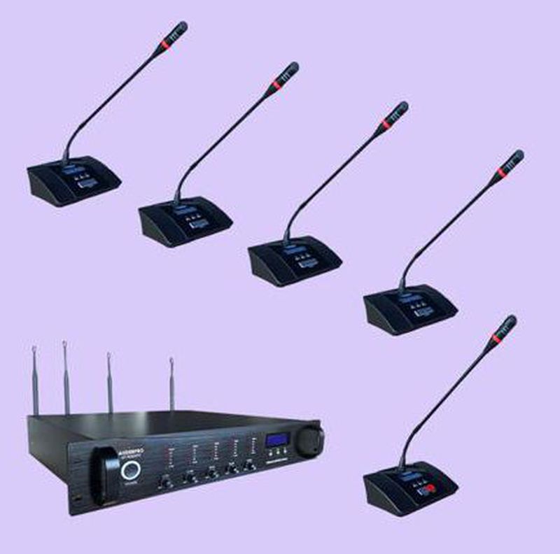 Mic Rapat Conference Wireless UHF Auderpro AP-9000