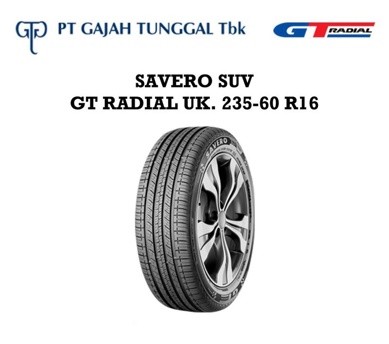 GT RADIAL - SAVERO SUV UK. 235-60 R16