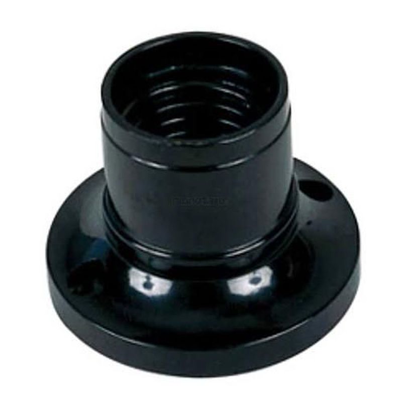 fitting lampu tempel broco hitam