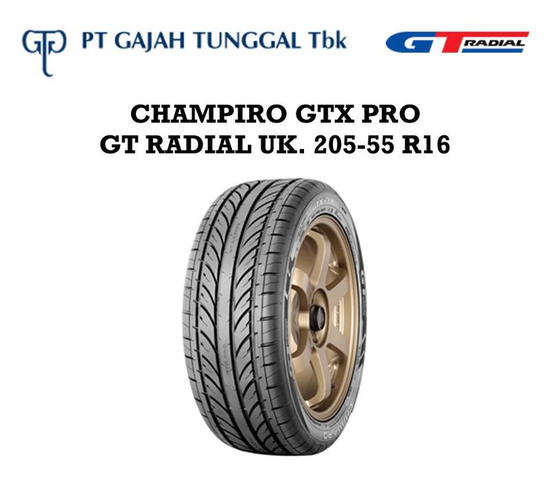 GT RADIAL - CHAMPIRO GTX PRO UK. 205-55 R16