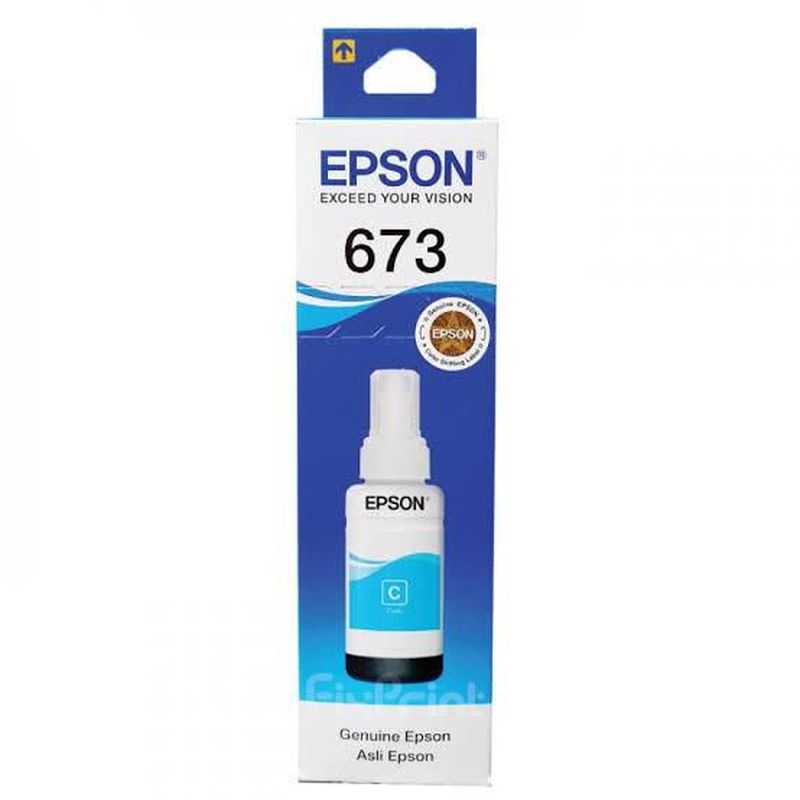 Tinta Epson 673 Original CYAN