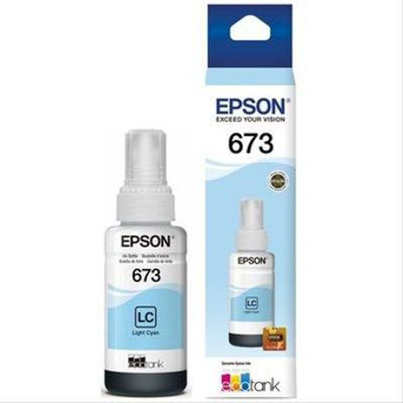 Tinta Epson 673 Original LIGHT CYAN