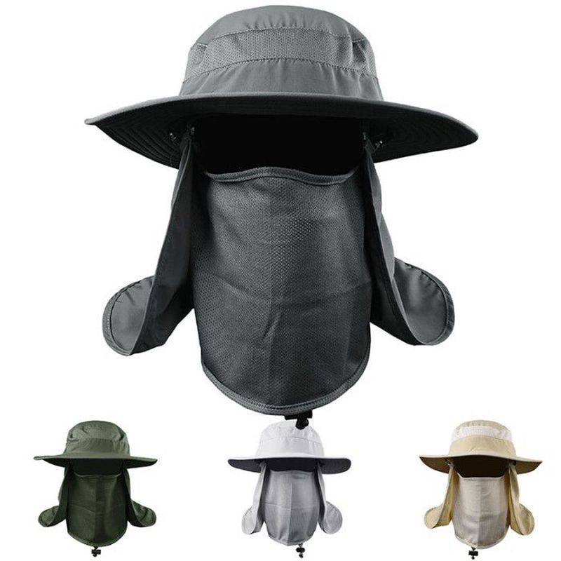 Topi Rimba Outdoor Bucket Hat Poliester Anti Uv Afs5 Army Green