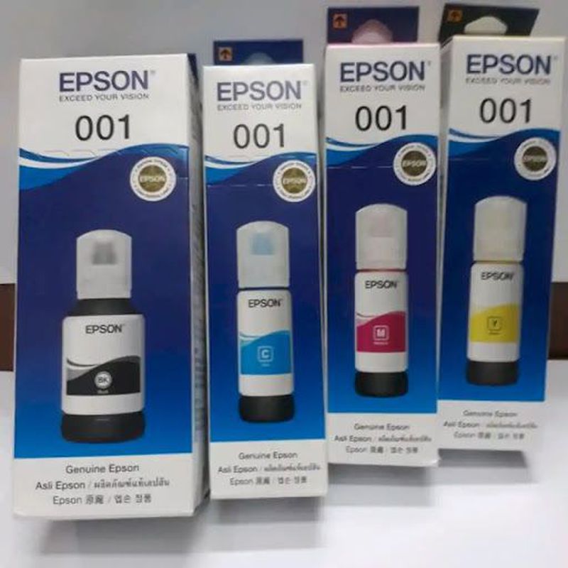 Tinta Epson 001 C/M/Y/K 1 set
