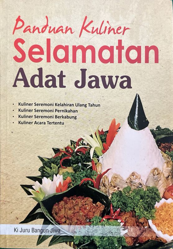 Buku Panduan Kuliner Selamatan Adat Jawa
