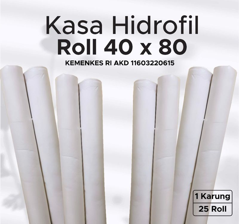 Kasa Hidrofil Roll 40 x 80