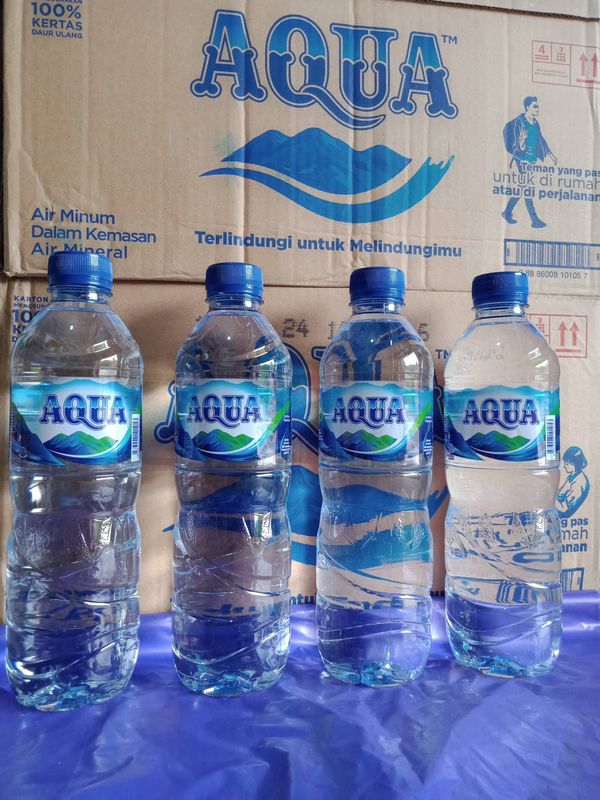 aqua botol 600 ml