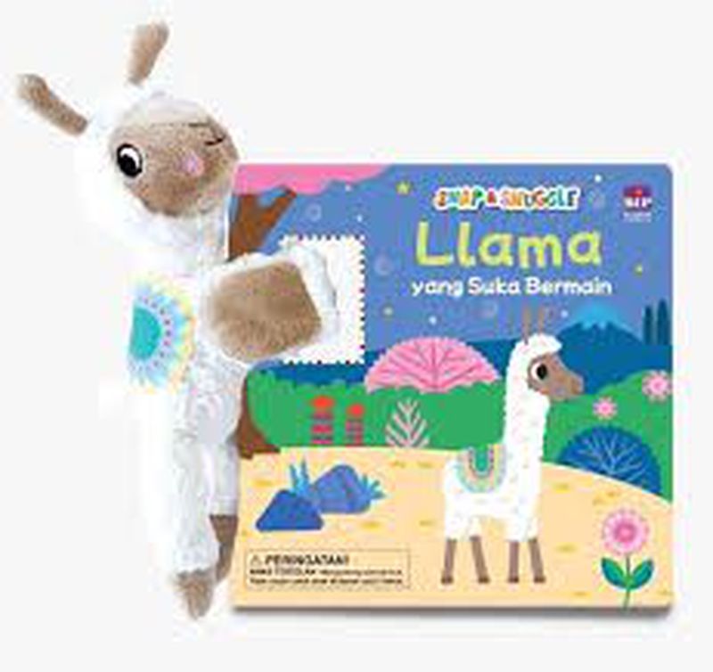 CE SNAP AND SNUGGLE: LLAMA YANG SUKA BERMAIN (BOARDBOOK)