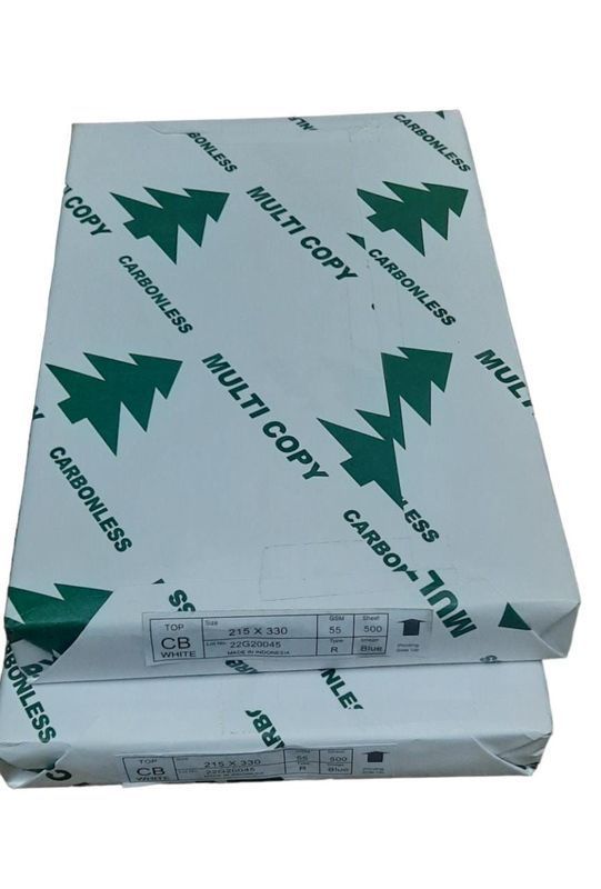KERTAS NCR F4 Carbonless Paper (MULTI COPY) - Hijau
