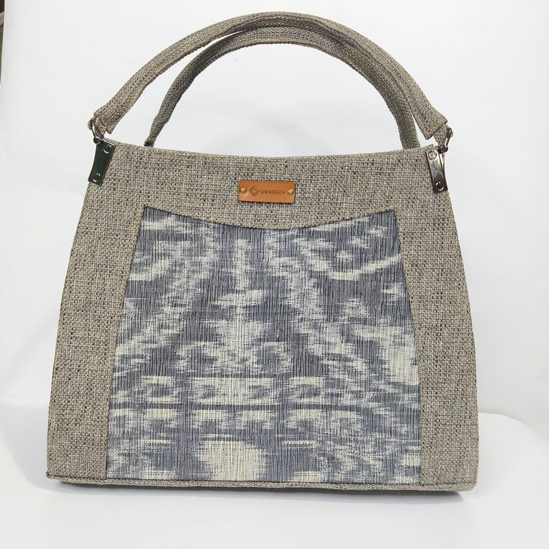 UwaisGen Eliza Bag Tas Wanita Tenun Blanket Etnik Bali Handmade - Blanket 2