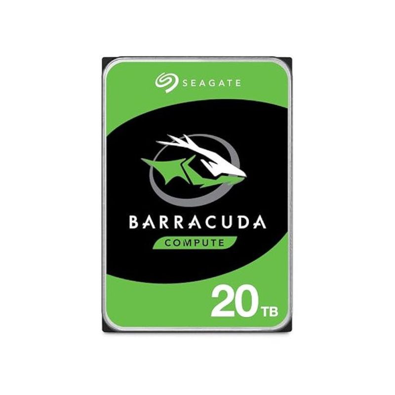 Seagate HDD Barracuda 3.5 - SATA 20TB - 7200RPM - Garansi Resmi 2 th