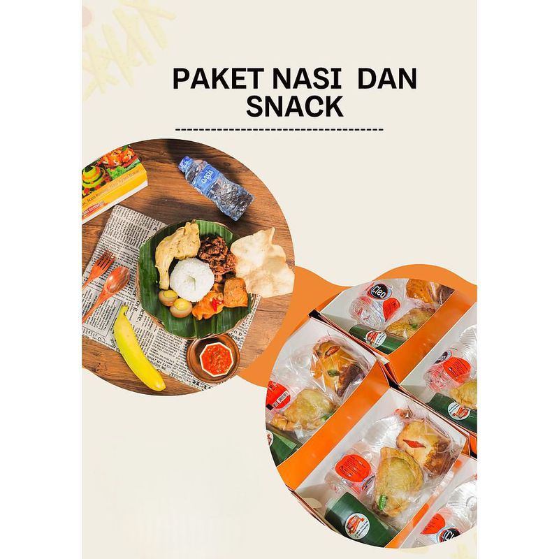 Paket Nasi dan Snack Box