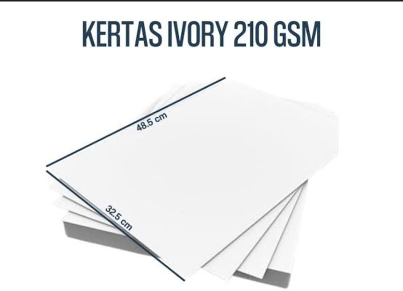 Kertas Ivory A3 210 GSM