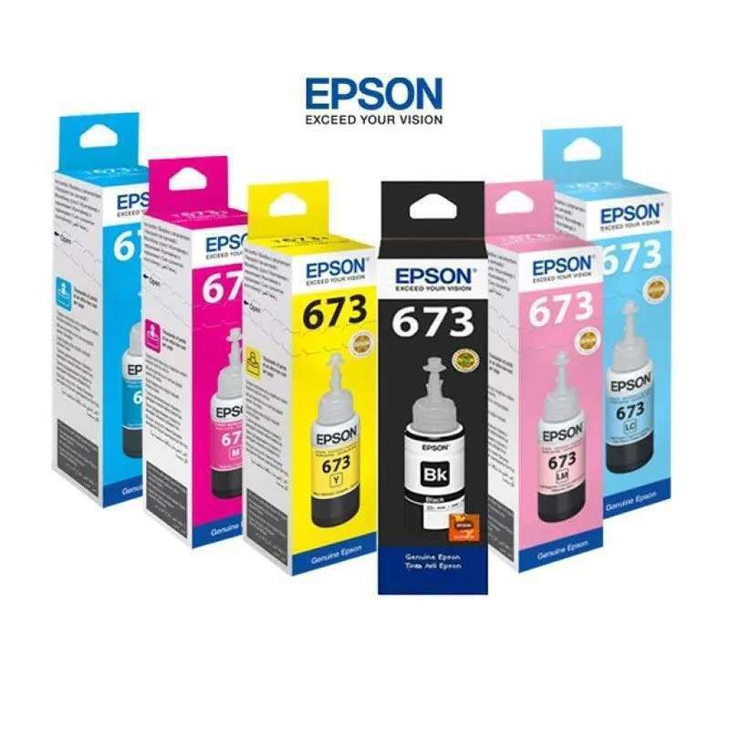 Tinta Epson 673 M,C,Y,LM,LC