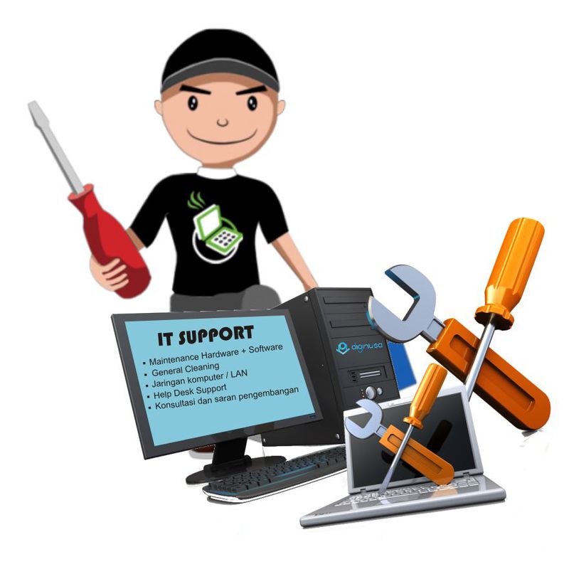 PERBAIKAN KOMPUTER / LAPTOP - MATI TOTAL