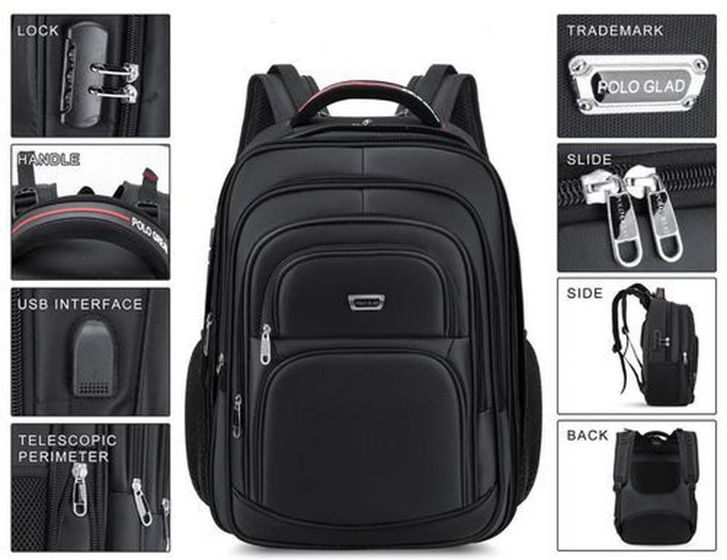 Tas Ransel Kapasitas 20 inch , ada pengunci + Sablon