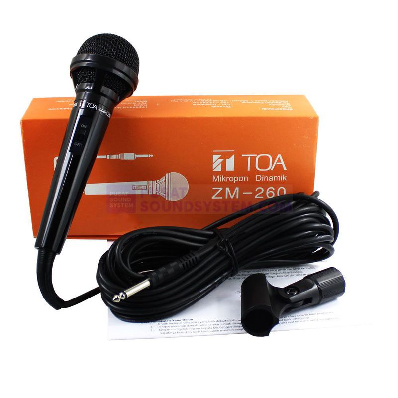 MICROPHONE KABEL TOA ZM-260