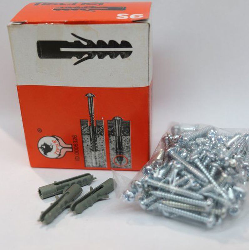 Fisher S6 + Sekrup (isi 100 Pcs)