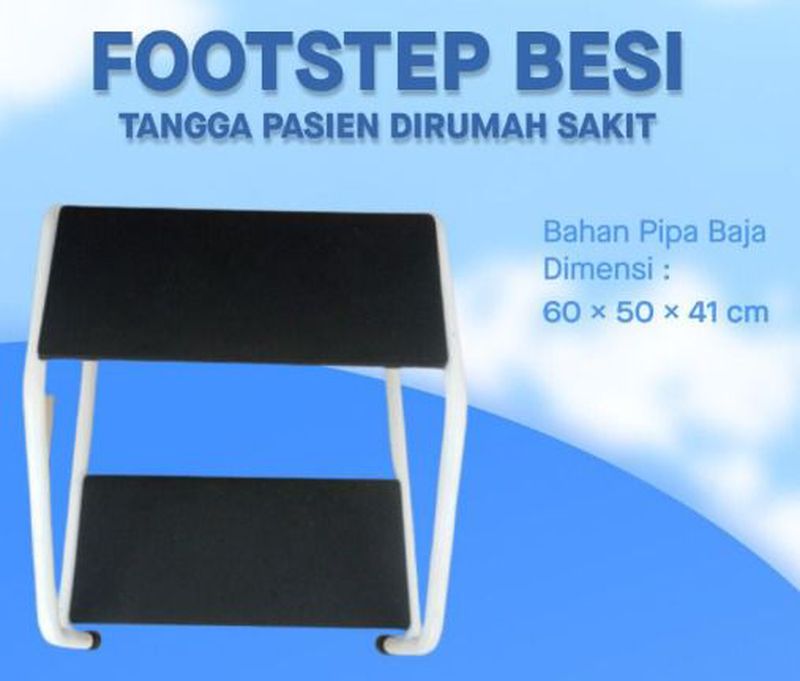 Foot step Meja periksa