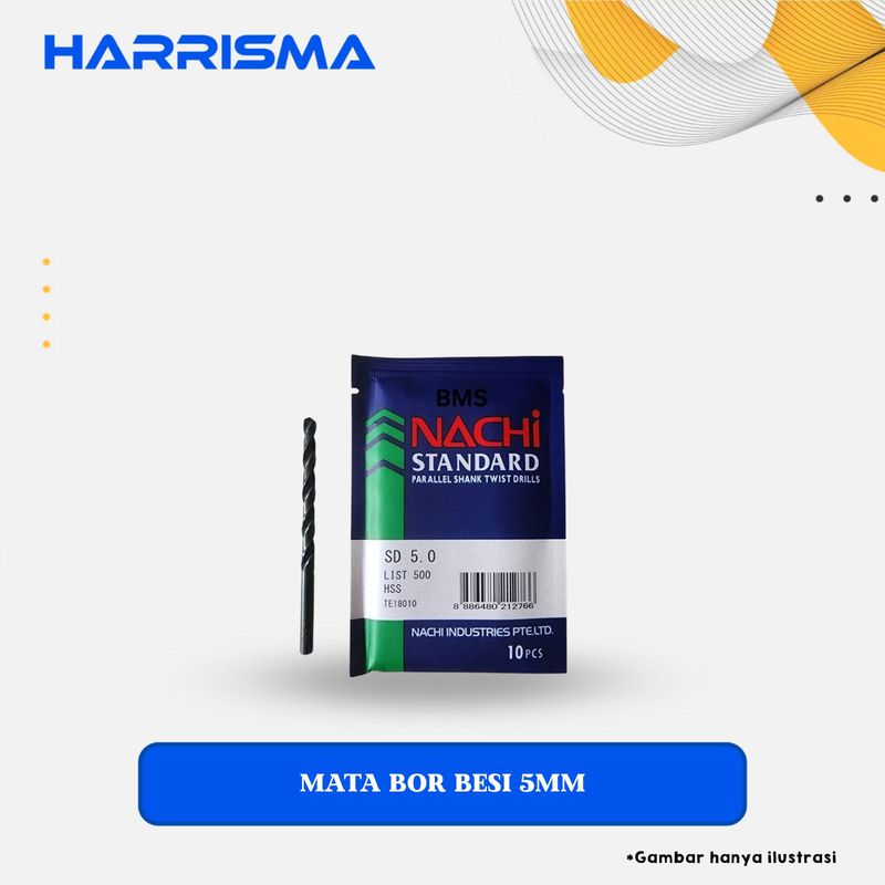 Mata Bor Besi 5MM
