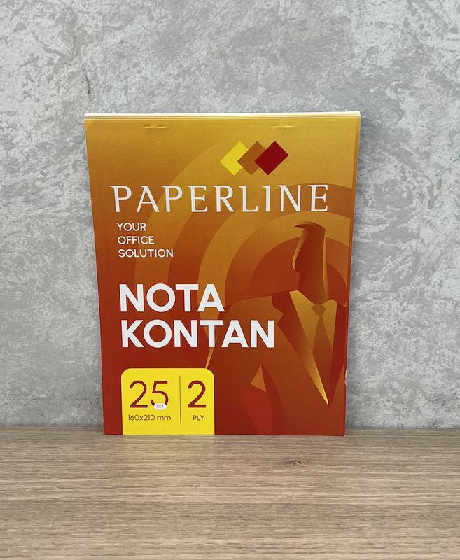 nota kontanpaperline 2 ply 160x210mm