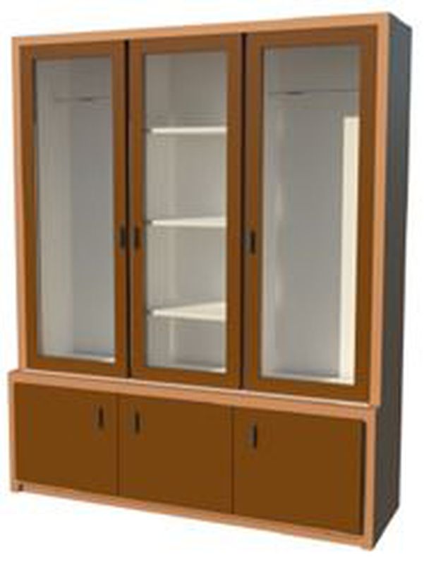 Almari Kayu Model (B)