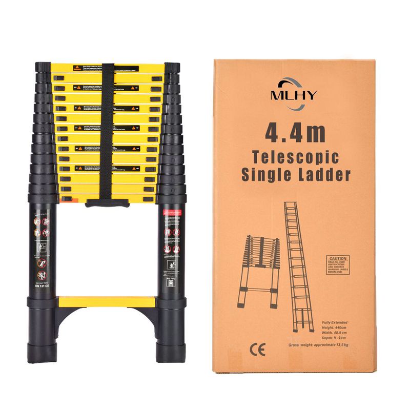 Tangga Telescopic Single Ladder 4.4M