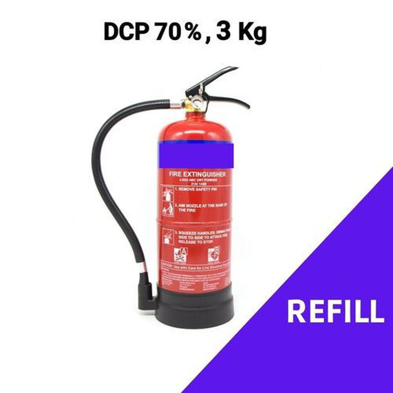 Isi Ulang APAR 3 Kg - Chemical Dry Powder 70%