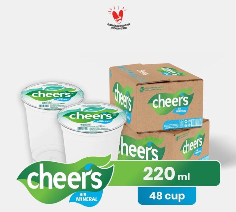 Cheers Natural Cup 220ml