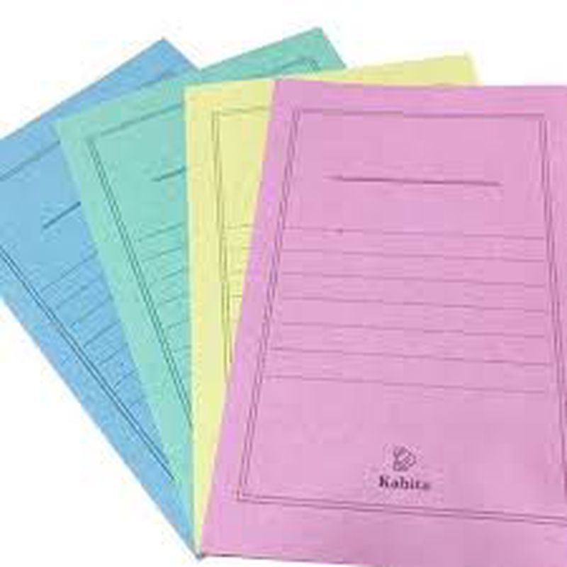 Stopmap Map Kertas Karton (Pink,Biru,Hijau,Kuning) - Biru