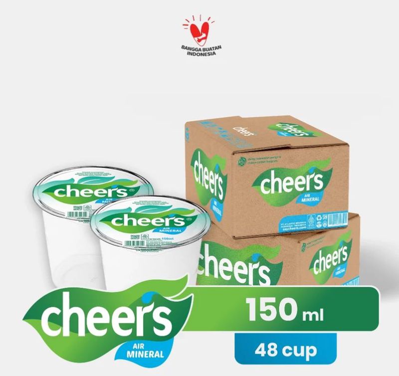 Cheers Natural Cup 150ml