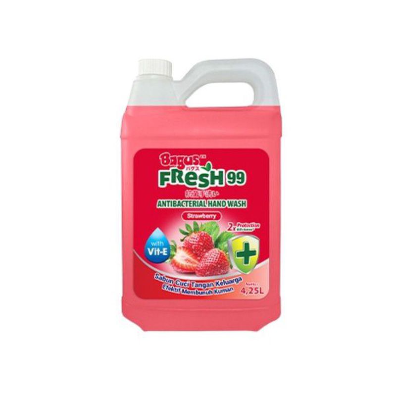 BAGUS - FRESH 99 HANDWASH STRAWBERRY 4,25L