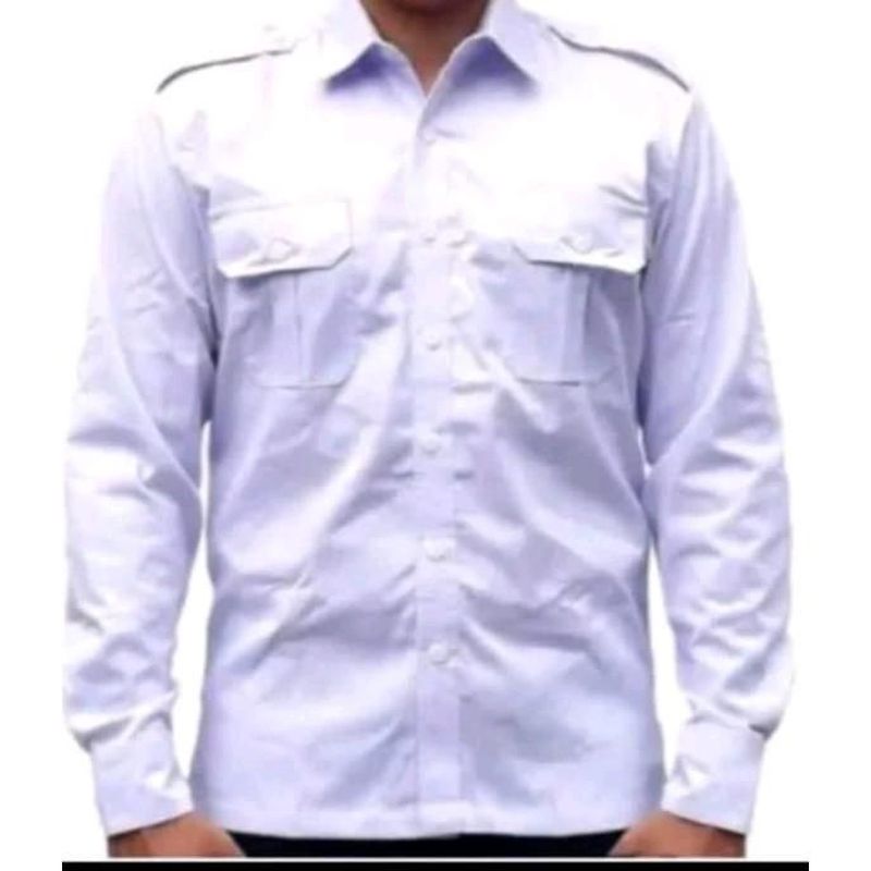 Baju PDH putih